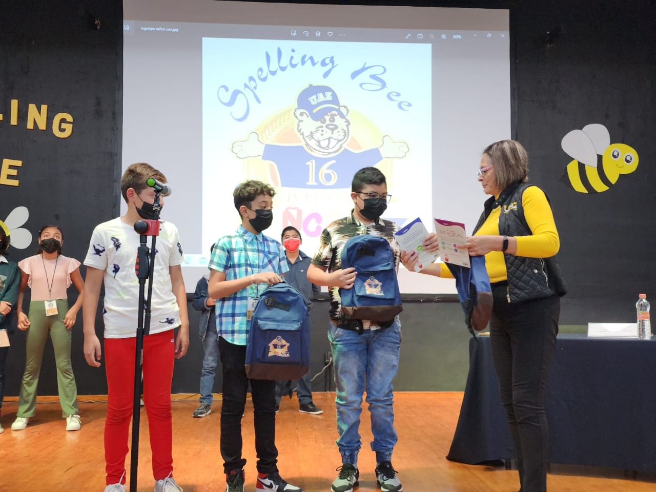 Primer concurso de “Spelling Bee” – Coordinación del Área de Arte y Cultura